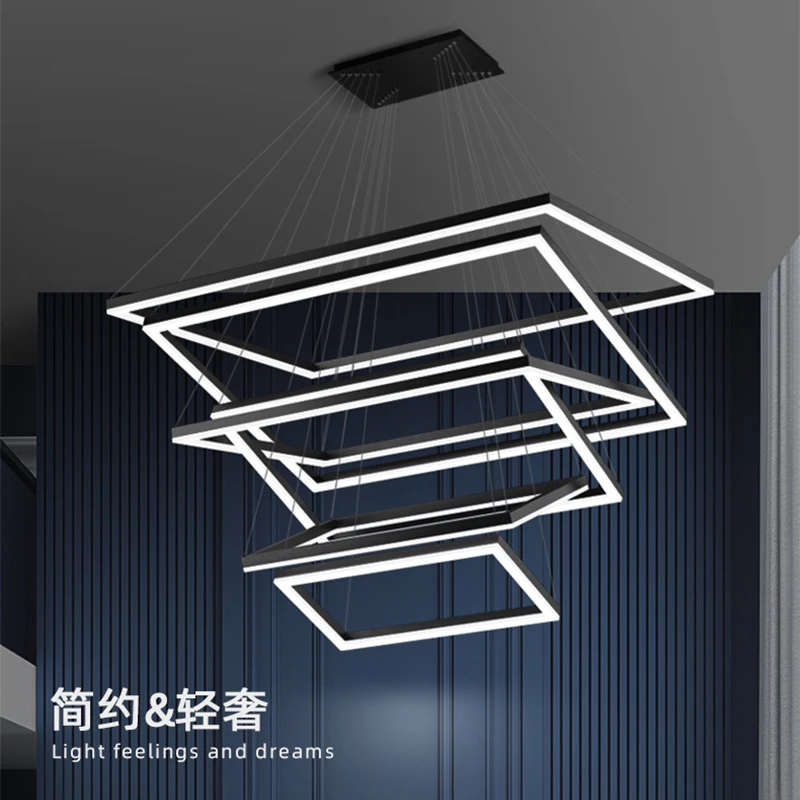 Living room pendant lamp 2024 new simple modern atmosphere hall main ...