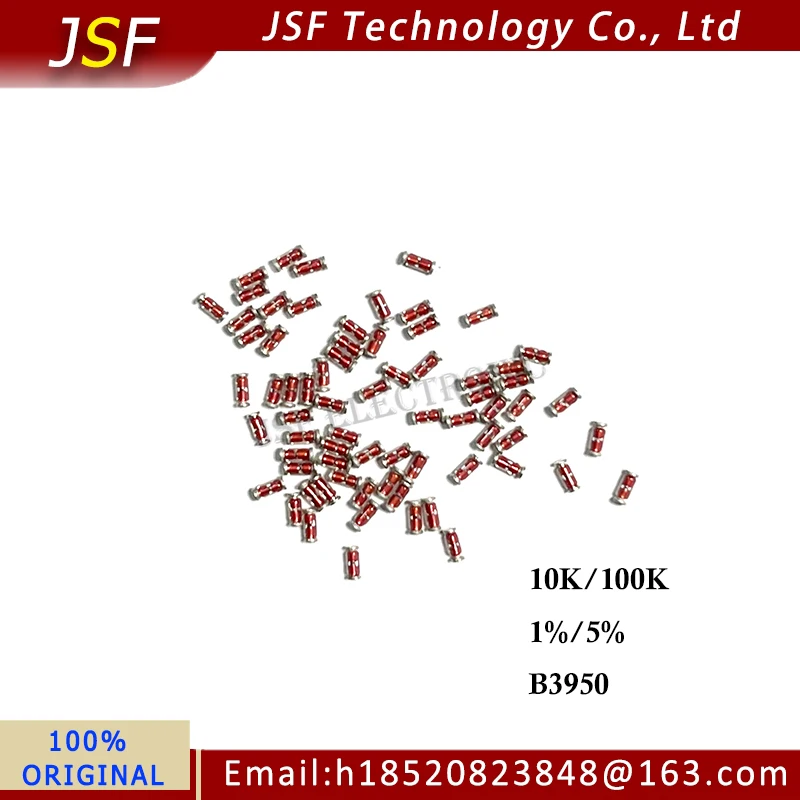 10/500pcs/lot Thermal Resistor SMD MF58 Glass Sealed Thermistor 103 104 ...