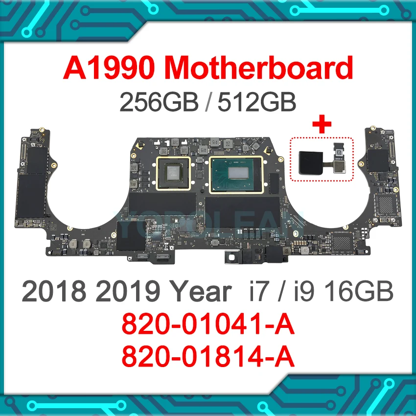 Original A1990 2018 2019 Year Laptop Motherboard For MacBook Pro 15 ...