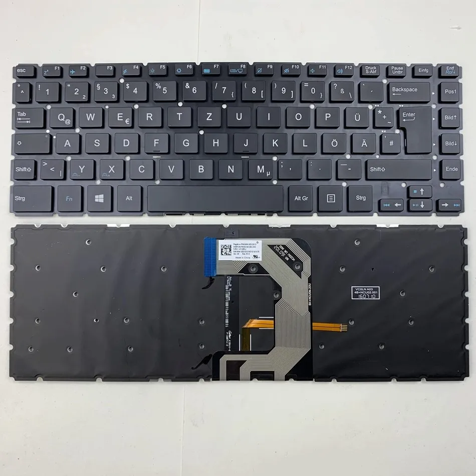 Germany-Backlit-Laptop-Keyboard-For-Medion-Akoya-S3409-MD60312-MD60319 ...
