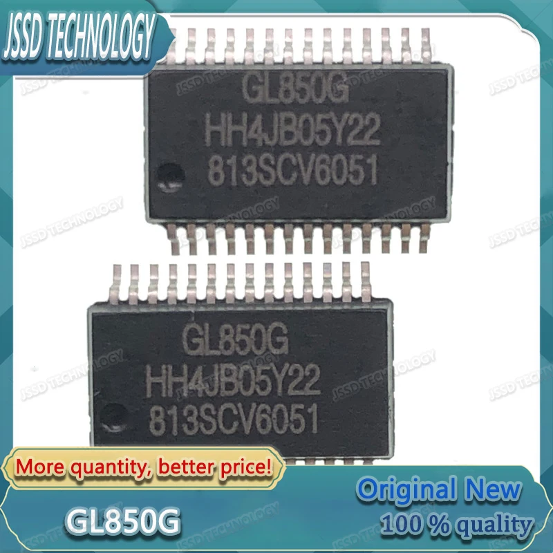850 GL850G SSOP 28 GL850 SMD USB 2.0 hub ชิป|ชิ้นส่วนและอุปกรณ์เสริม ...