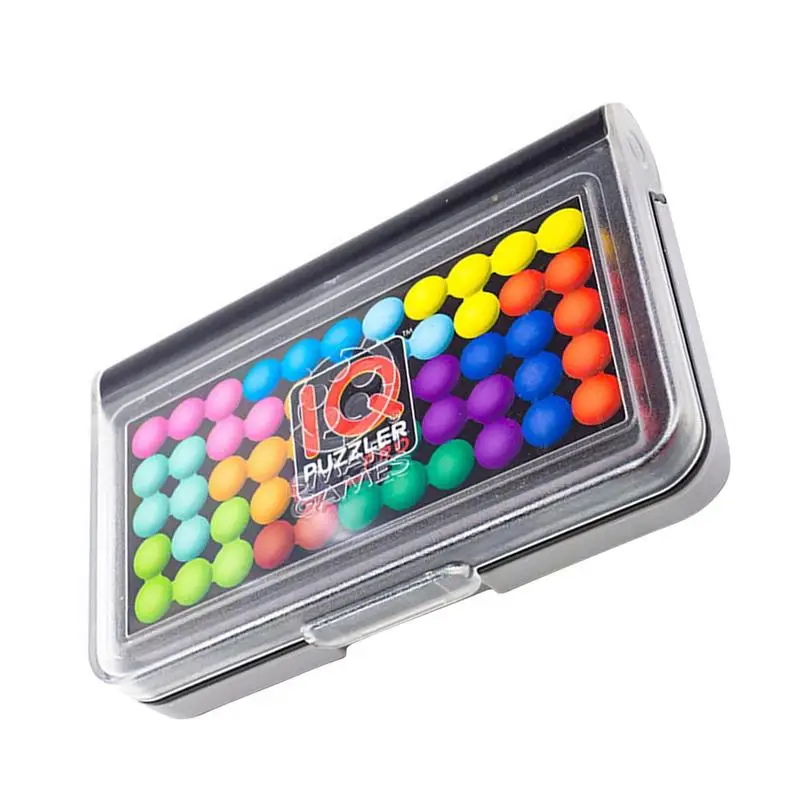 120 Challenges Iq 3d Puzzle Classic Puzzle Pyramid Plate Pearl Logical ...