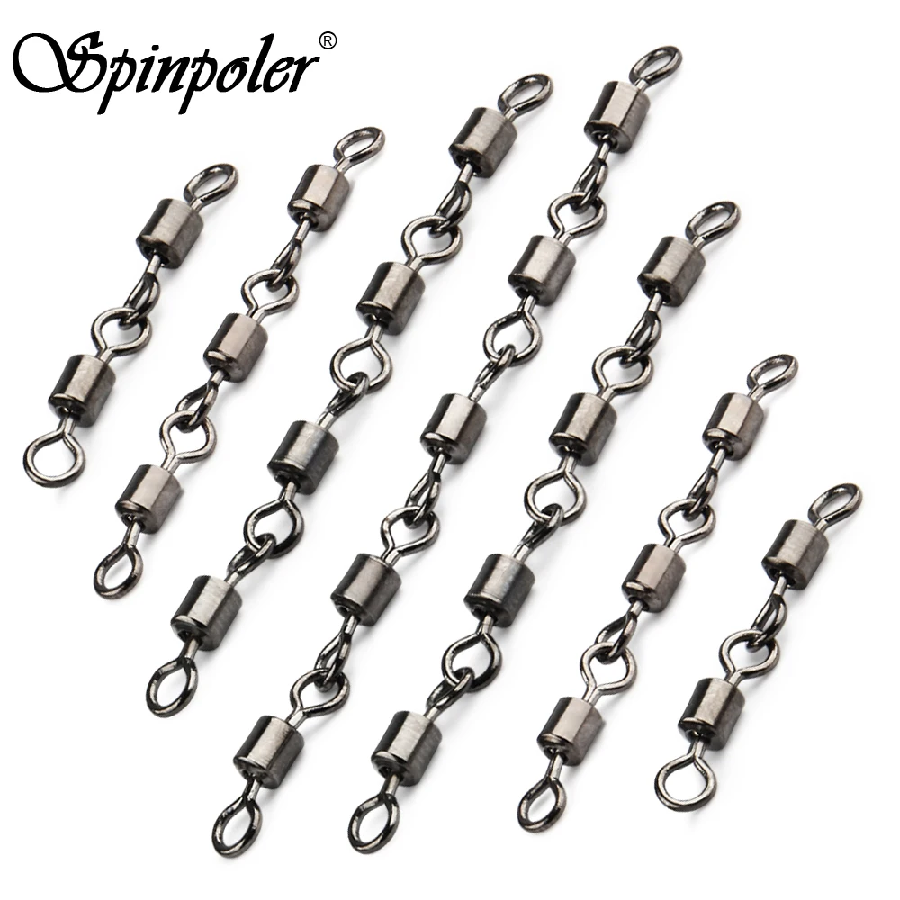 Spinpoler Fünf Vier Drei Joint Rolling Swivel Mit Nizza Snap Angeln ...
