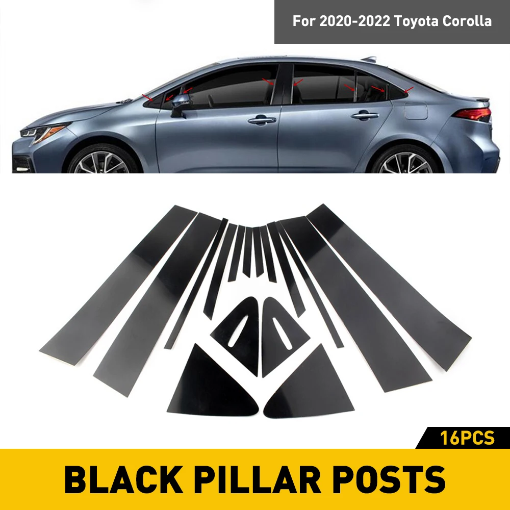 16pcs Car Stickers For Toyota Corolla 2020 2021 2022 Corolla Sticker ...