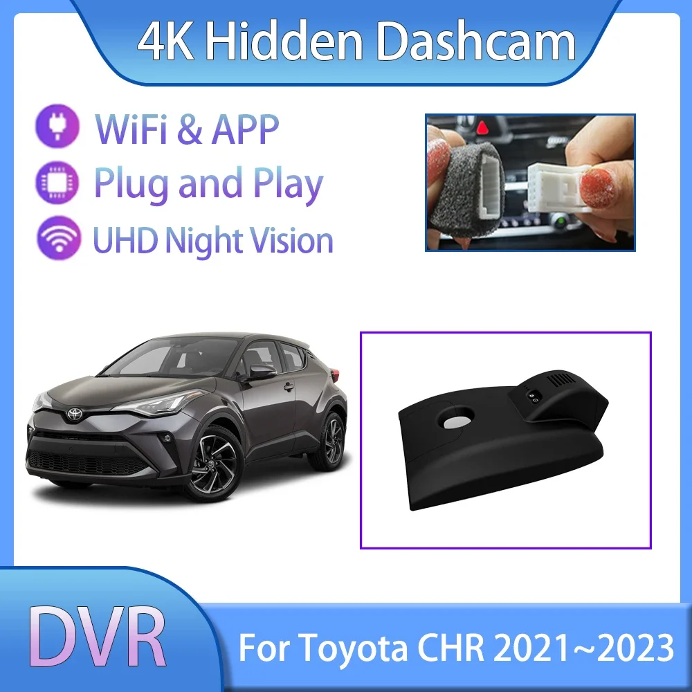 For-Toyota-CHR-C-HR-2021-2022-2023-AX10-AX50-Front-And-Rear-Cameras-DVR ...