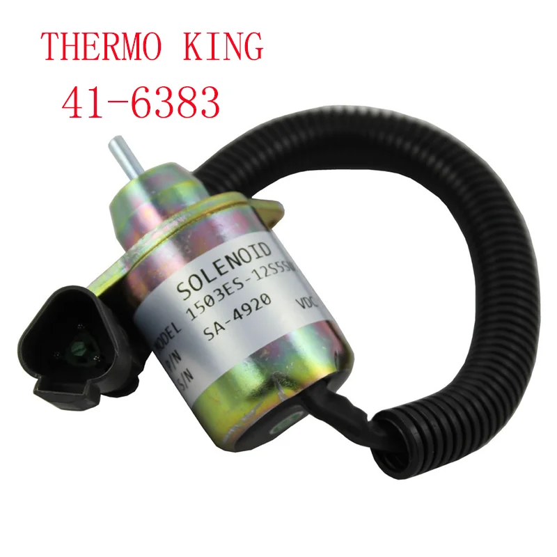1503ES-12S5SUC11S Fuel Stop Shut Off Solenoid Valve TK 41-6383 41-4306 ...