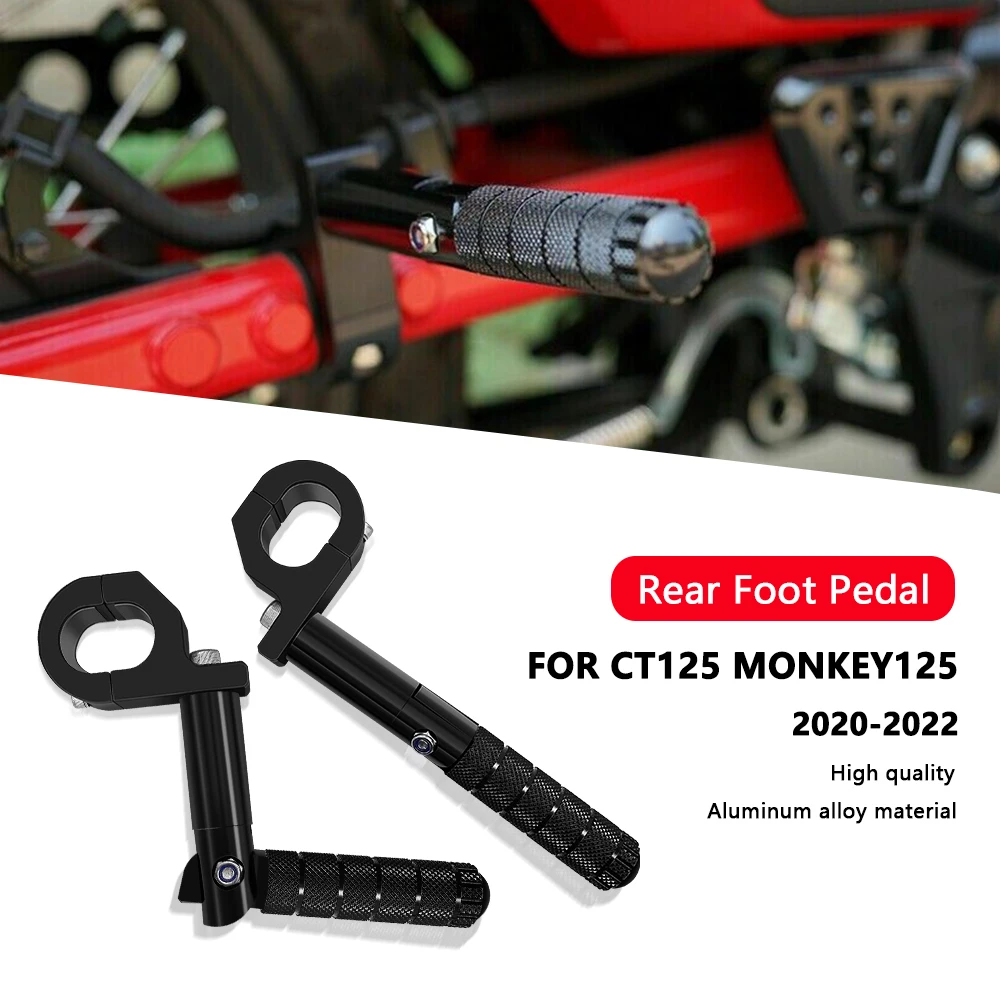 For-Motorcycle-Accessories-monkey-125-ct-Rear-pedal-aluminum-pedal-gear ...