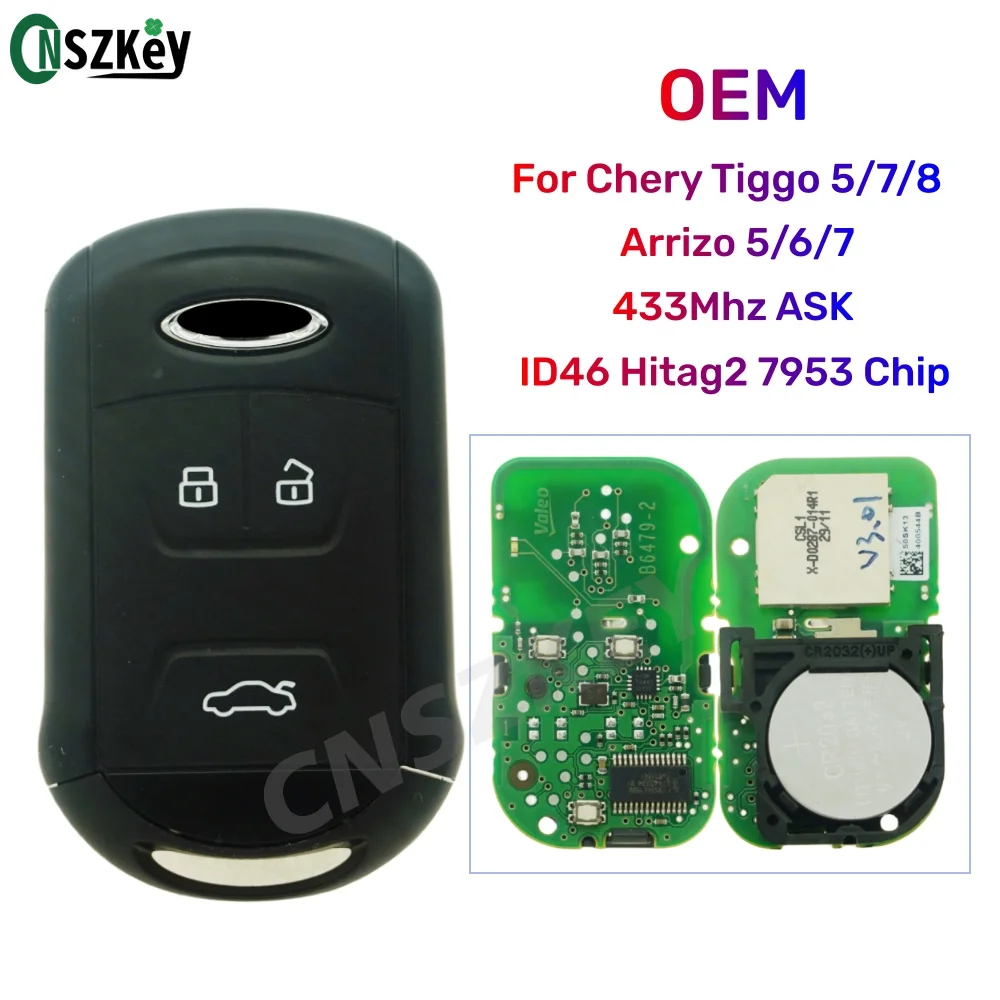 CNSZKEY-OEM-Smart-Remote-Key-434Mhz-FSK-ID46-HITAG2-7953-Chip-3-Buttons ...