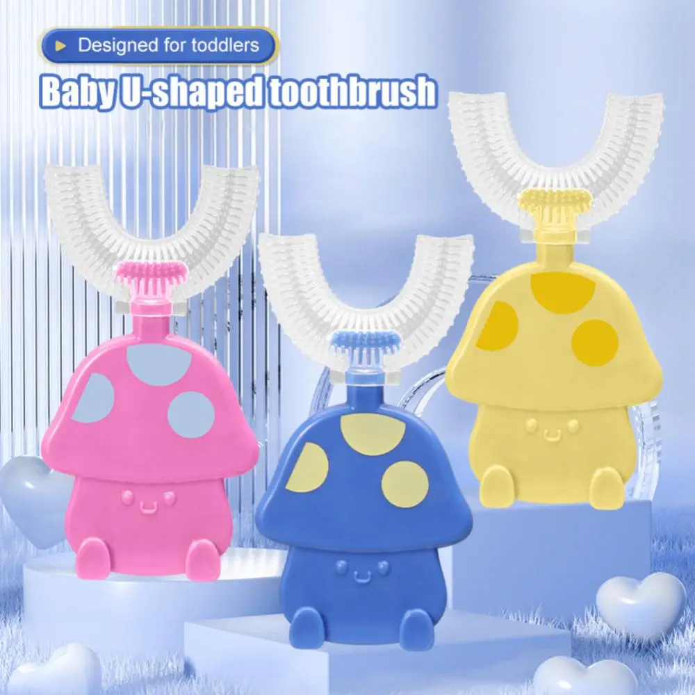 Baby-Toothbrush-Children-360-Degree-U-shaped-Baby-Brush-Teethers-Soft ...
