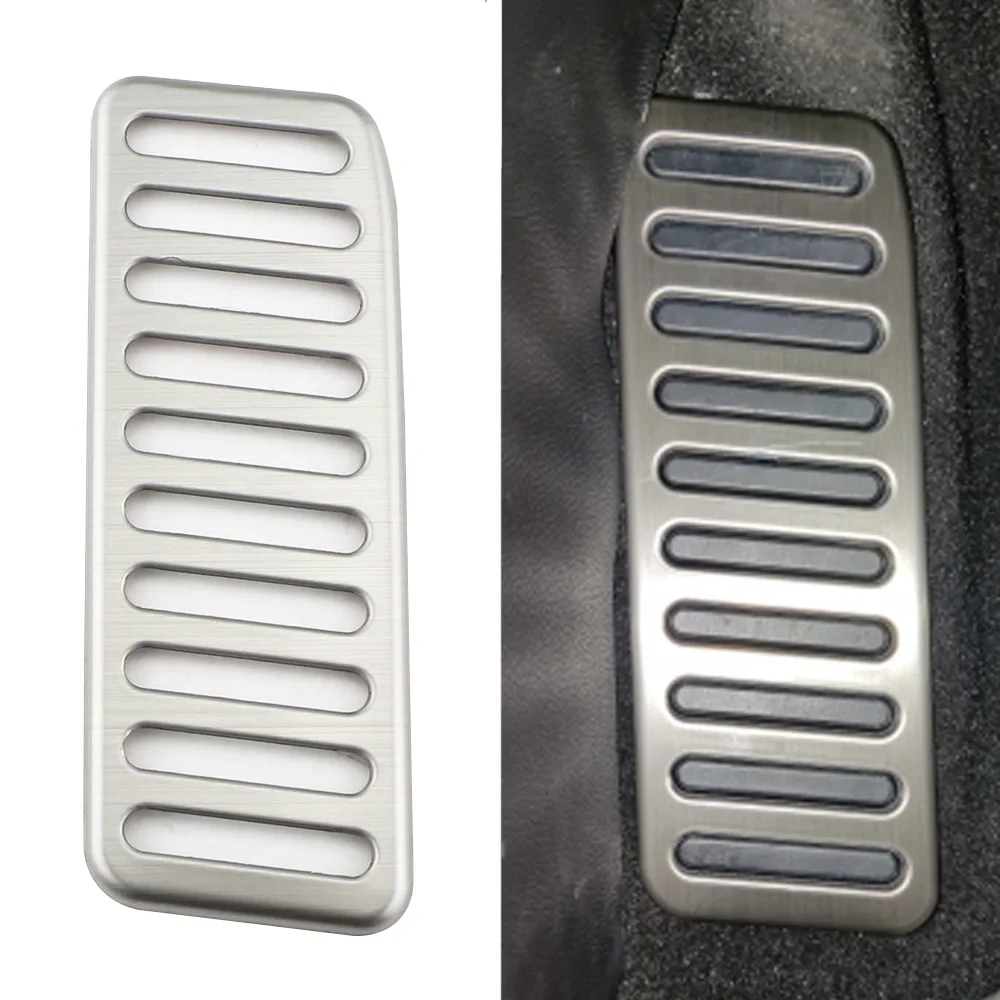 Car-Styling-Stainless-Steel-Car-Left-Foot-Step-Pedal-Foot-Rest-Pedal ...