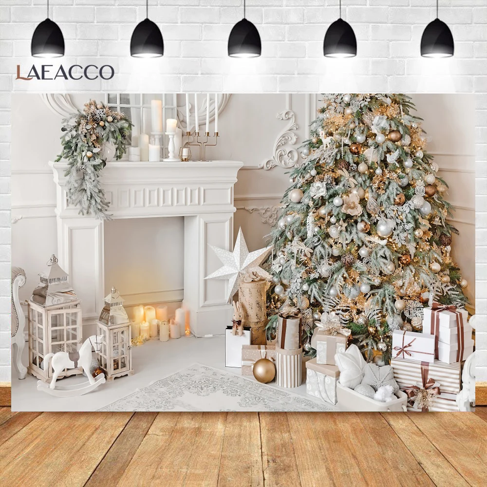 White Christmas Photo Backdrops
