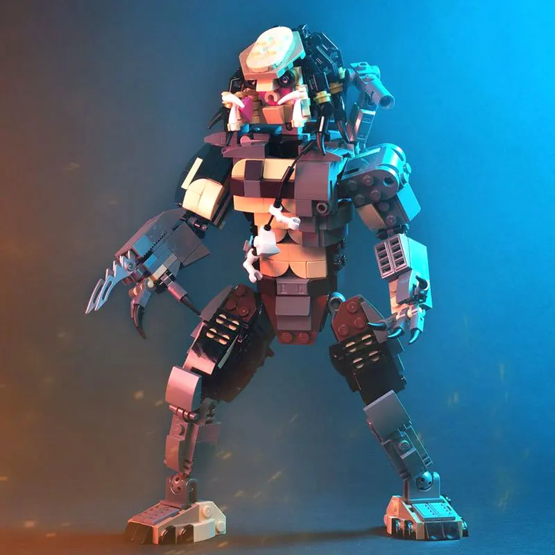 MOC-Creative-Expert-Ideas-Predator-Monster-Model-Building-Blocks-DIY ...