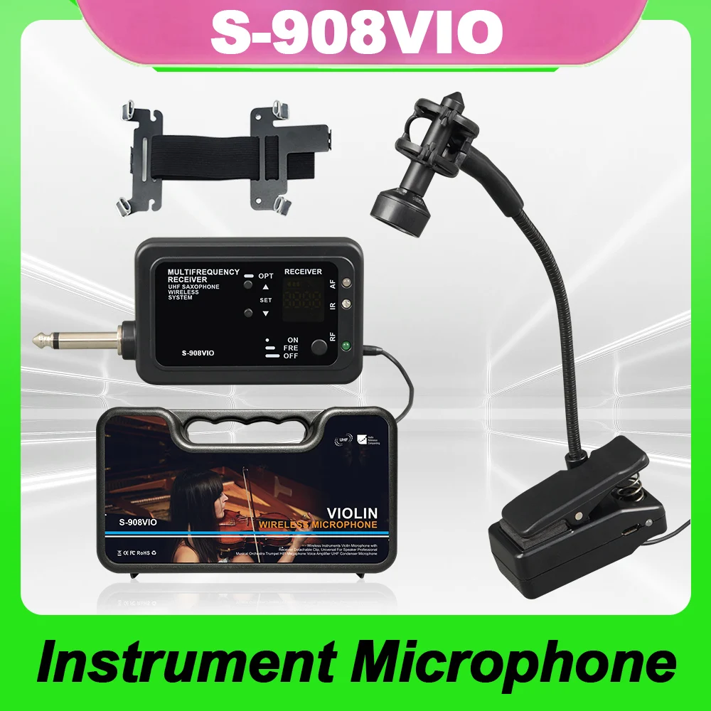 Wireless-violin-microphone-string-microphone-instrument-microphone ...