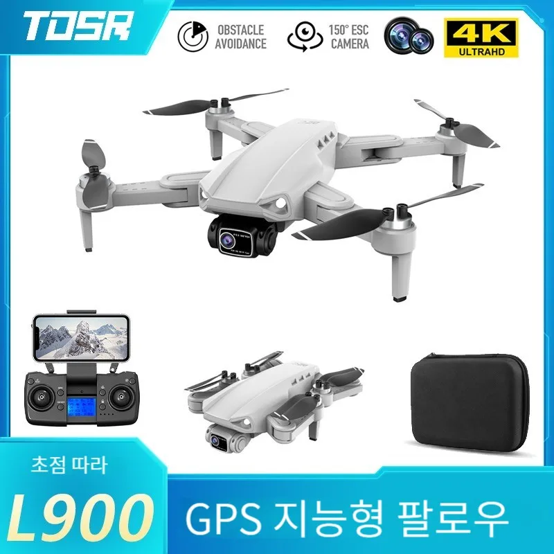 TOSR L900 프로 RC 드론 전문 카메라 HD 4K 2.4G 와이파이 헬리콥터, 장애물 회피 광학 흐름 로컬라이제이션 ...