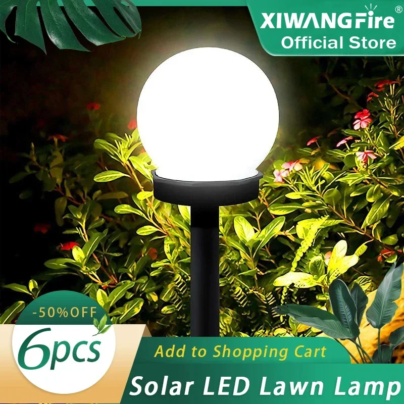Solar-Garden-Light-Round-Ball-Bulb-Light-LED-Outdoor-Waterproof ...