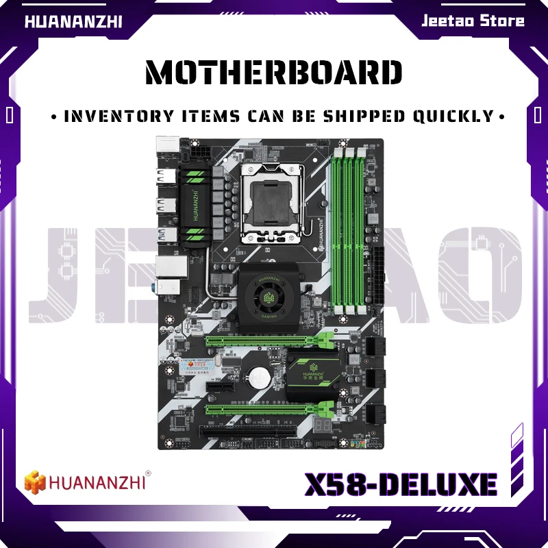 QUSENLON HUANANZHI X58 DELUXE Motherboard For Intel LGA