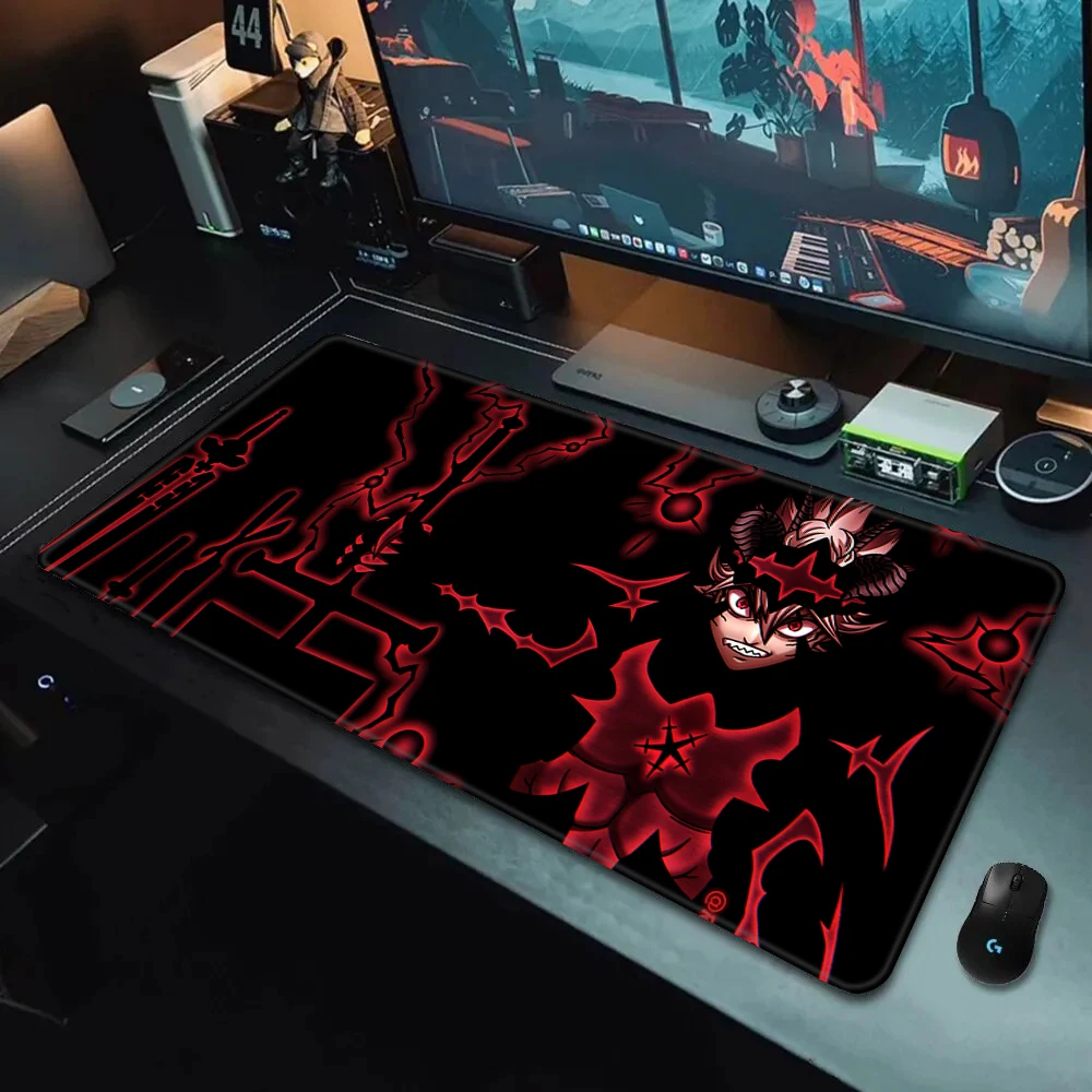 Fashion-Black-Clover-Mousepad-HD-Printing-Computer-Gamers-Locking-Edge ...