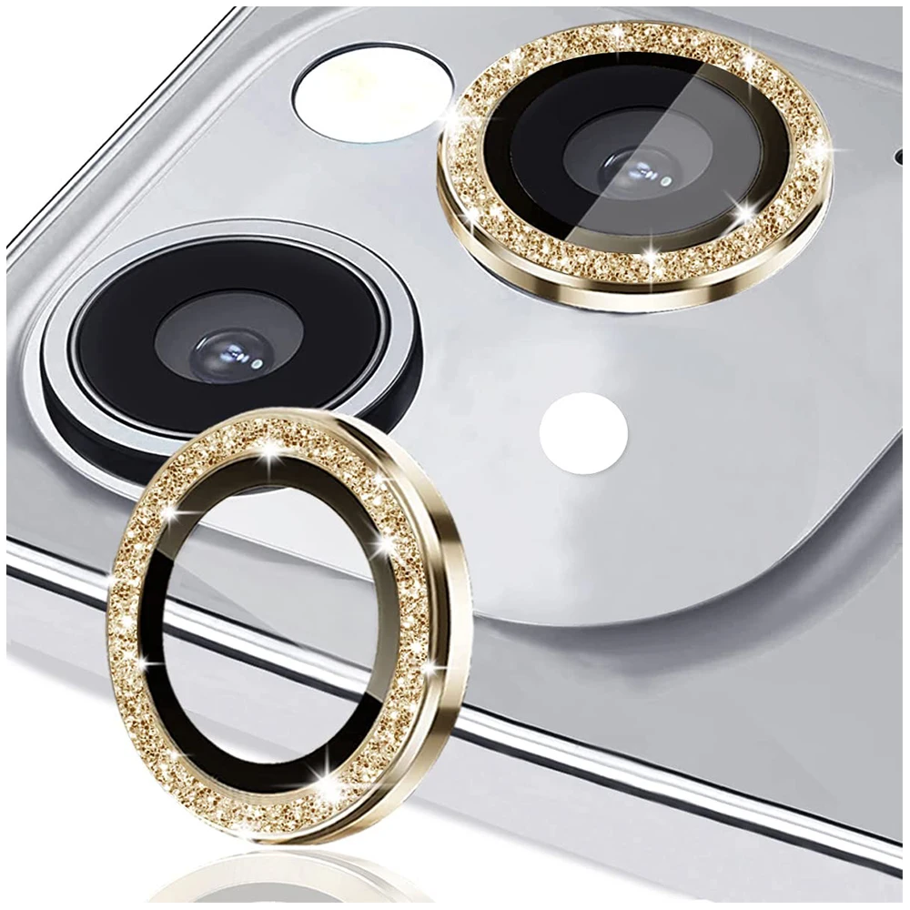 Glitter Diamond Camera Lens Protector Case Cover For iPhone 15 14 Plus ...