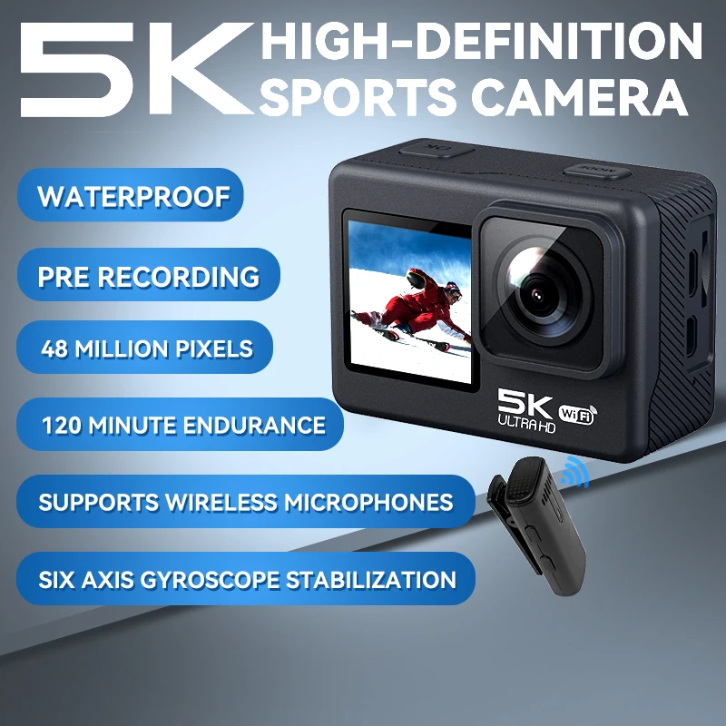 5K-Action-Camera-4K60FPS-2-0-Inch-Touch-Screen-Wi-Fi-170-Wide-Angle-30M ...