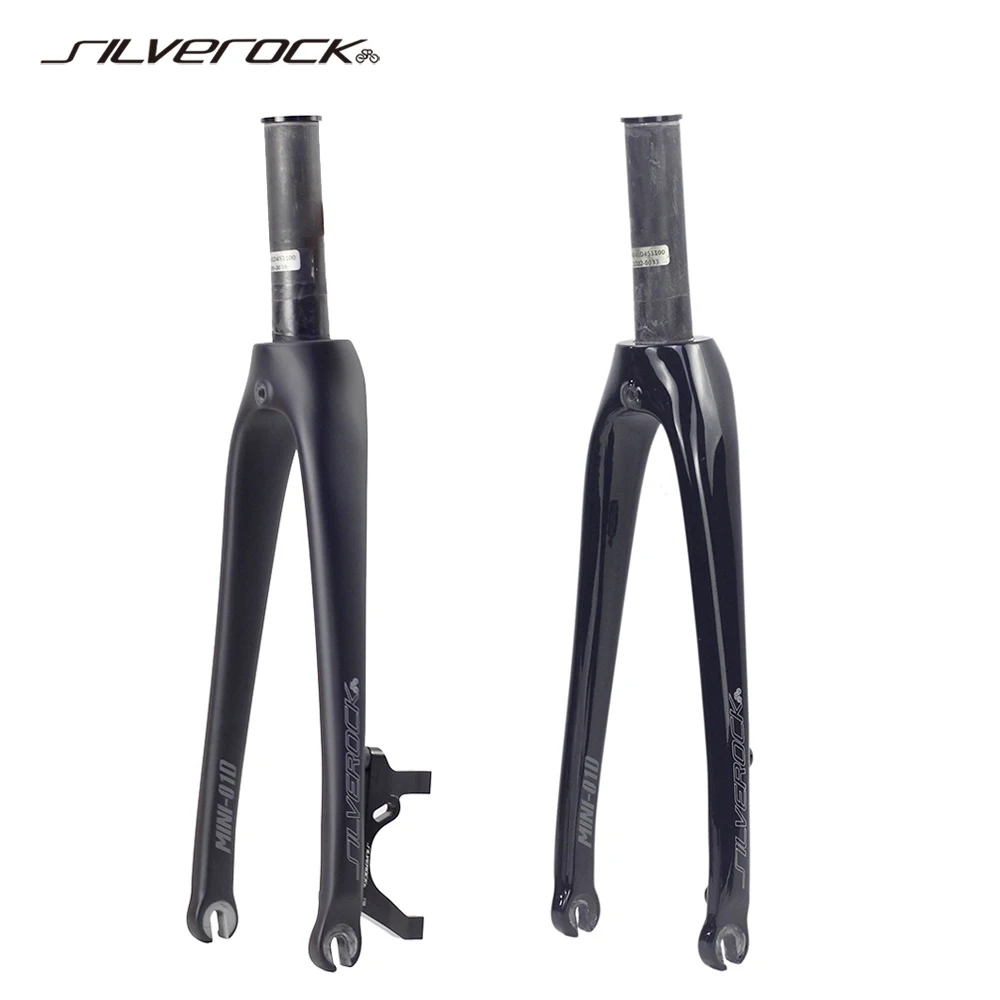 SILVEROCK-MINI-01D-Carbon-Fork-20in-406-22-451-Caliper-Disc-Brake-74mm ...