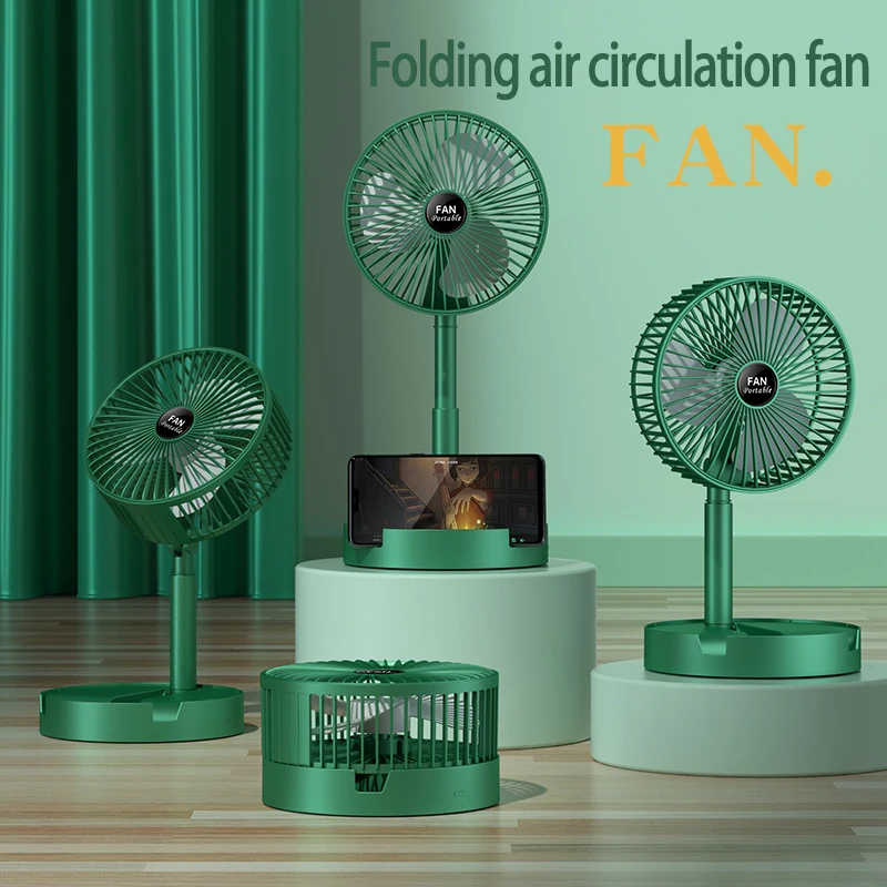 Foldable Fan Portable Silencioso Floor Fan Ventilador Portatil USB ...