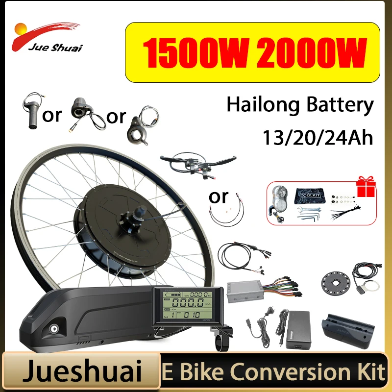 48V-1500W-2000W-Electric-Bike-Conversion-Kit-with-Hailong-13Ah-20Ah ...