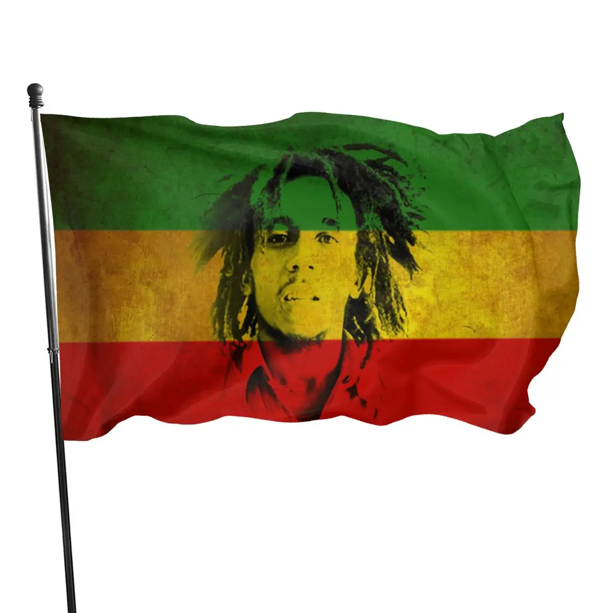 Bob Marley Rasta Flagg Jamaica And Bob Marley Flag #3 Weekender Tote