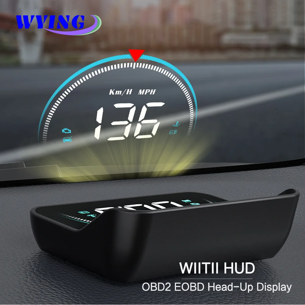 Wying New Hud M8 Better Than A100s Hud Car Hud Head Up Display Obd2 Overspeed Warning Auto ...
