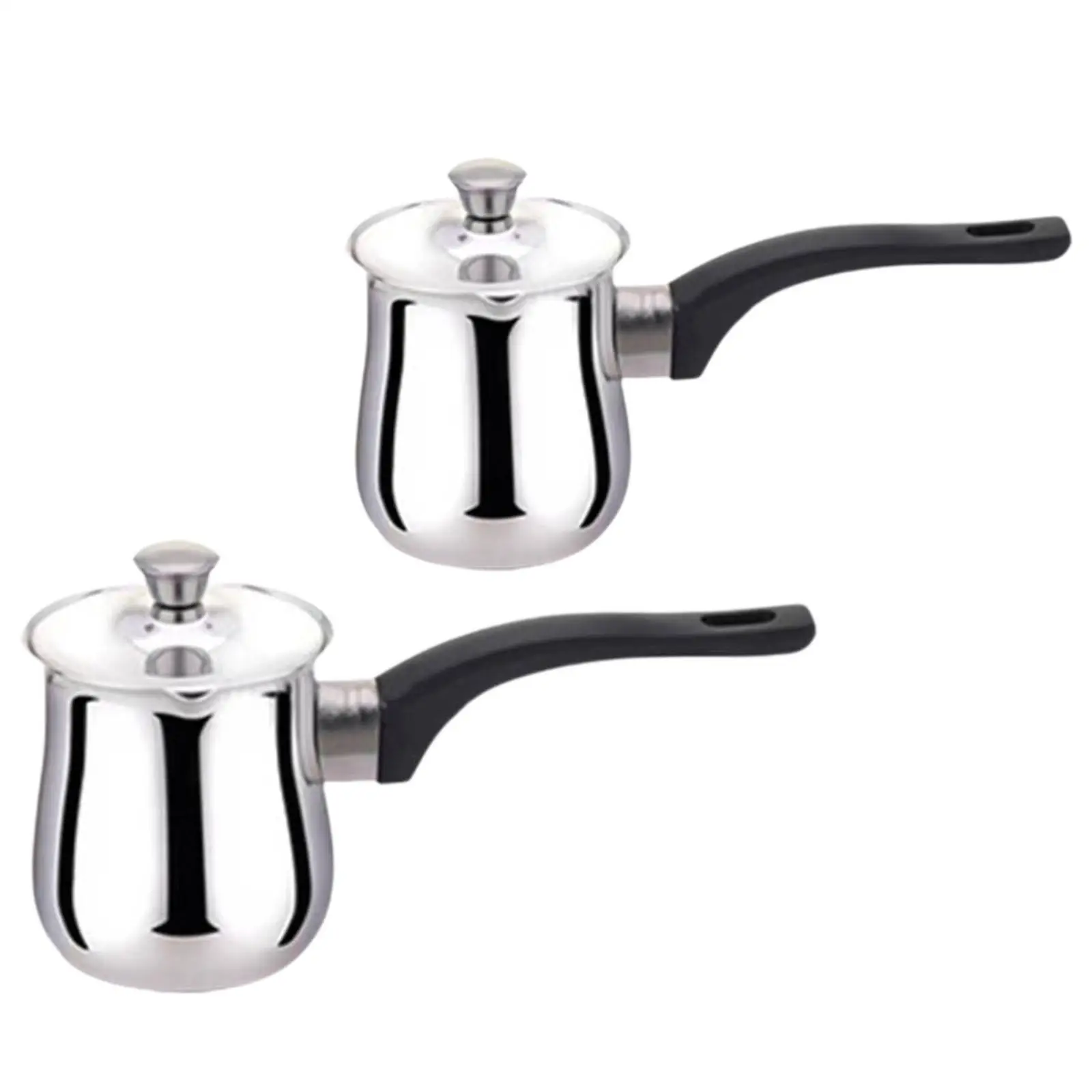 Turkish Coffee Pot with Handle Butter Melting Pan Milk Warmer Moka Pot ...