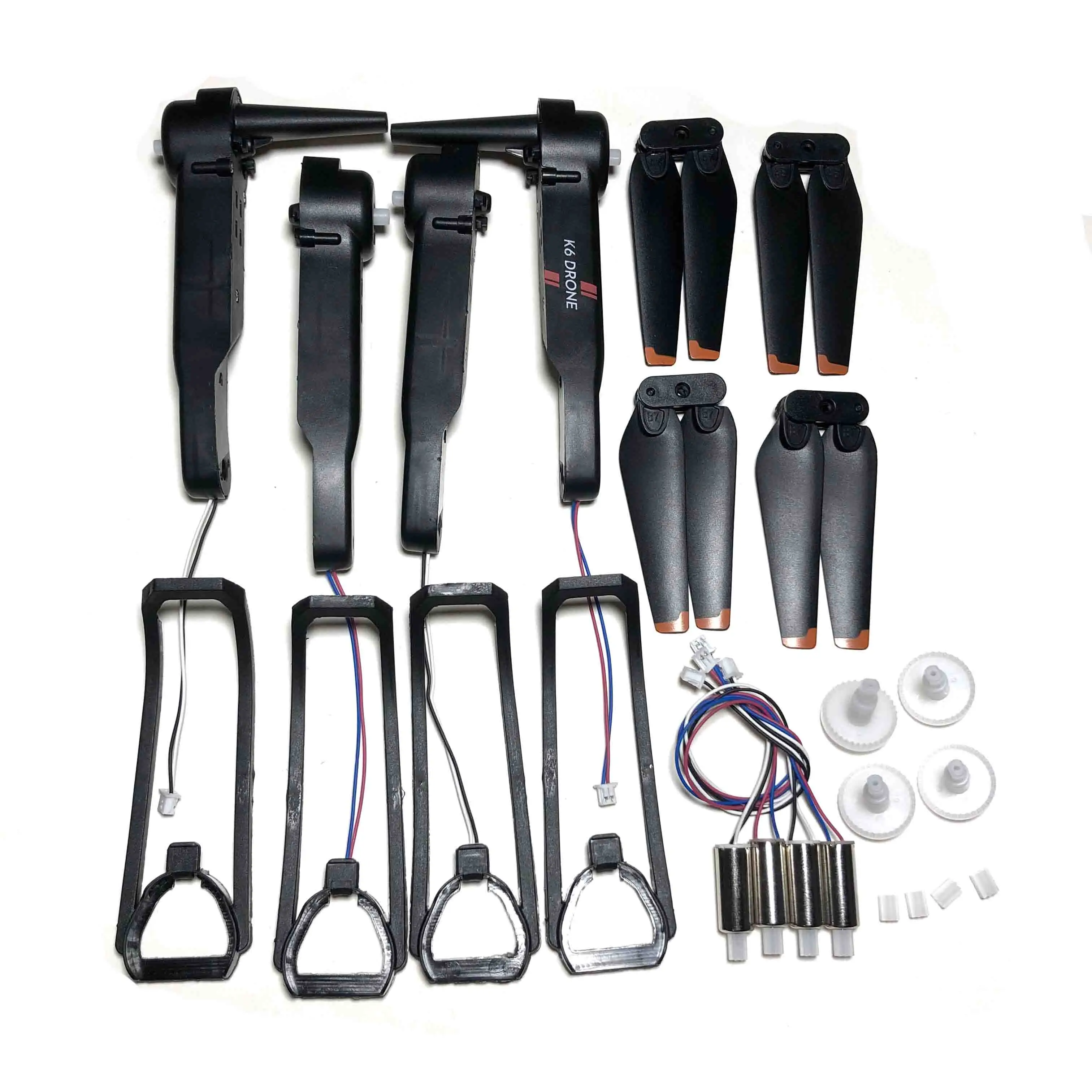 K6-MAX-Mini-RC-Drone-Quadcopter-Arm-Engines-Motor-Props-Propellers ...