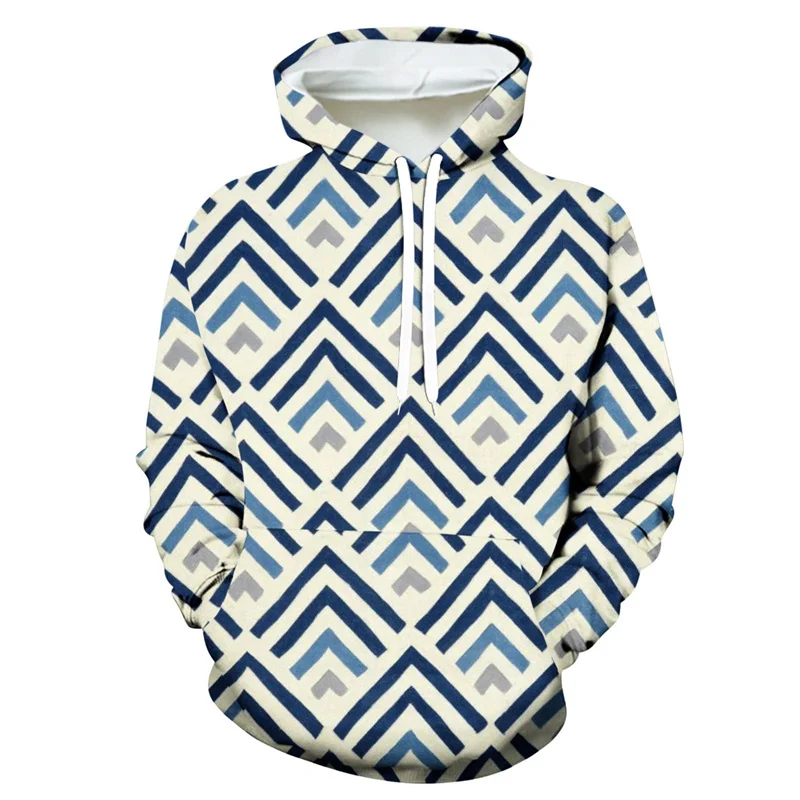 Geometric-Concise-Pattern-Hoodie-For-Men-Funny-Splicing-3D-Printed ...