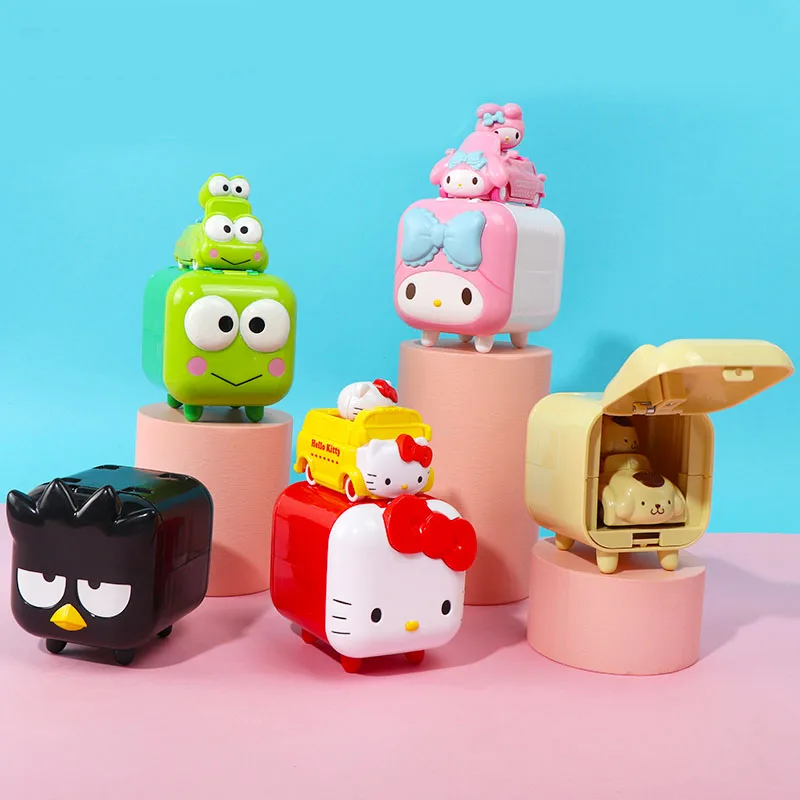Funny-Vehicle-Family-Series-MINISO-Kuromi-PomPomPurin-Hello-Kitty ...
