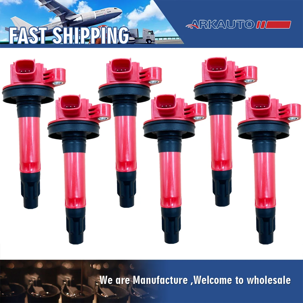 6PCS ARKAUTO ECOBOOST IGNITION COIL BL3Z12029C UF646 DG548 FOR FORD ...