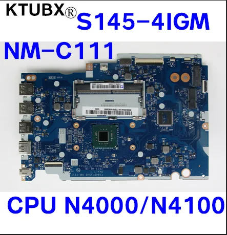 NM-C111 for Lenovo IdeaPad S145-15IGM laptop motherboard NM-C111 with ...