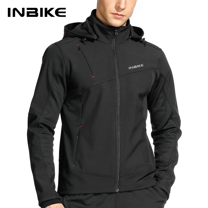 INBIKE-Man-Cycling-Jackets-Winter-Windbreaker-for-Men-Hooded-Warm ...