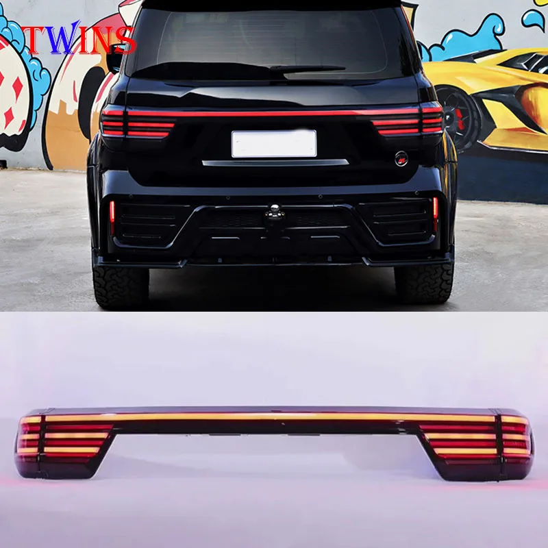 LED Rear through Tail Light For Nissan Patrol Taillights 2021-2023 Y62 ...