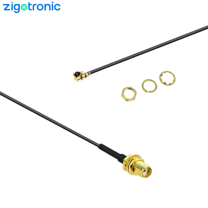 5cm 10cm 15cm 20cm 30cm RF1.13 SMA Female Pigtail Cable SMA Antenna ...