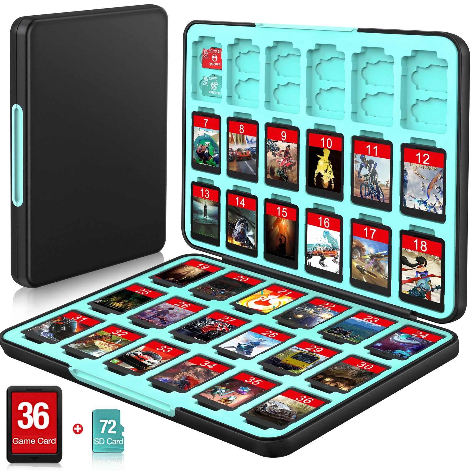 36-in-1-Portable-Game-Cards-Case-For-Nintendo-Switch-Switch-OLED-Switch ...