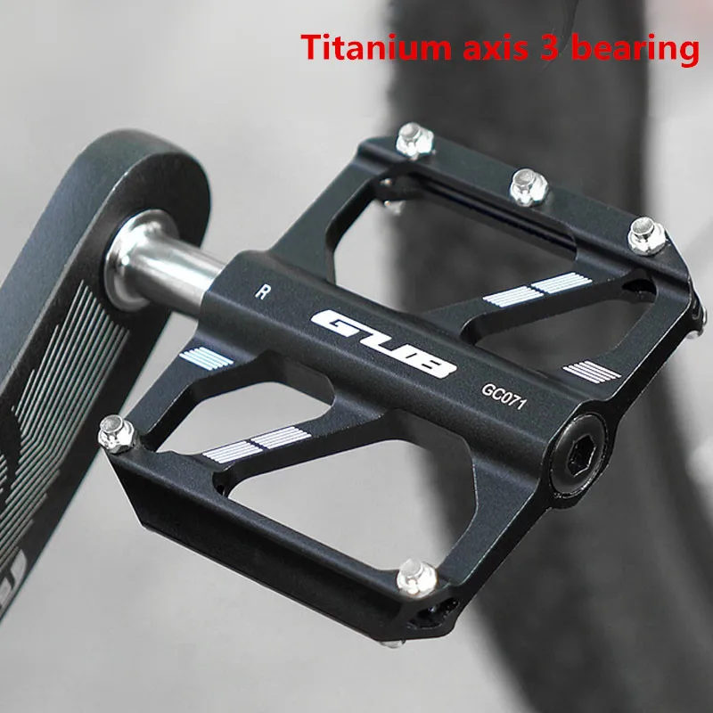 GUB-Titanium-axis-3-Bearing-Bicycle-Pedals-Ultralight-sealed-bearing ...