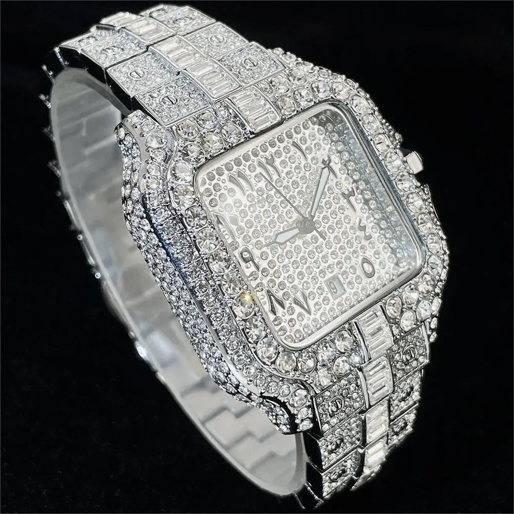 MISSFOX-Luxury-Quartz-Watch-For-Men-Automatic-Date-Hip-Hop-Full-Iced ...