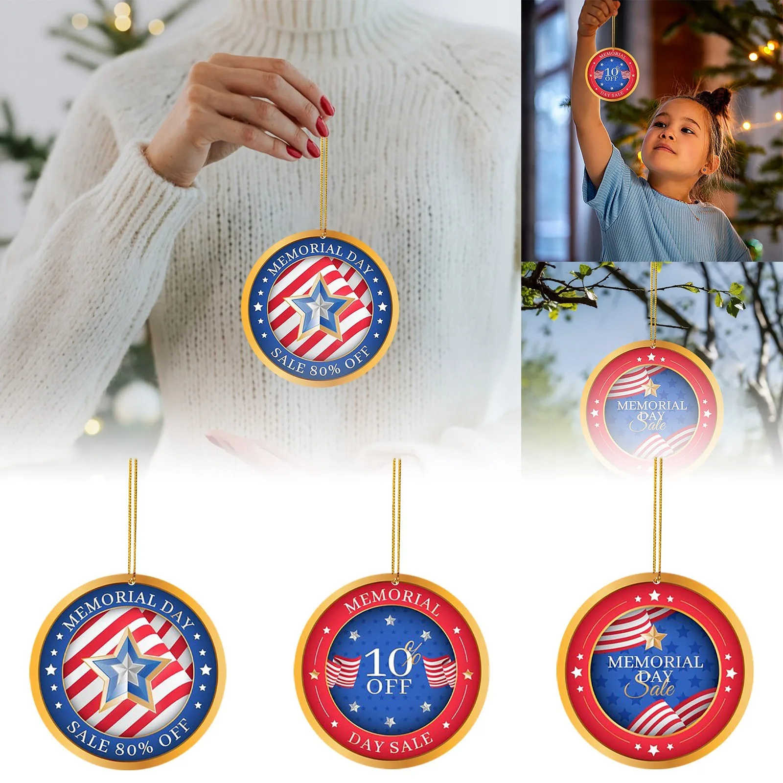 Acrylic-Pendant-Beautiful-Pattern-Wide-Ribbon-Diameter-Suitable-For ...