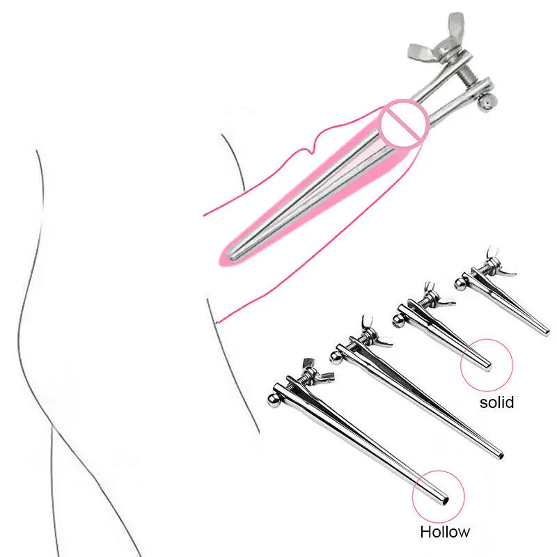Einstellbare Gr E Harnr Hren Dilatator Klingt Slave Bdsm Penis Plug 7541