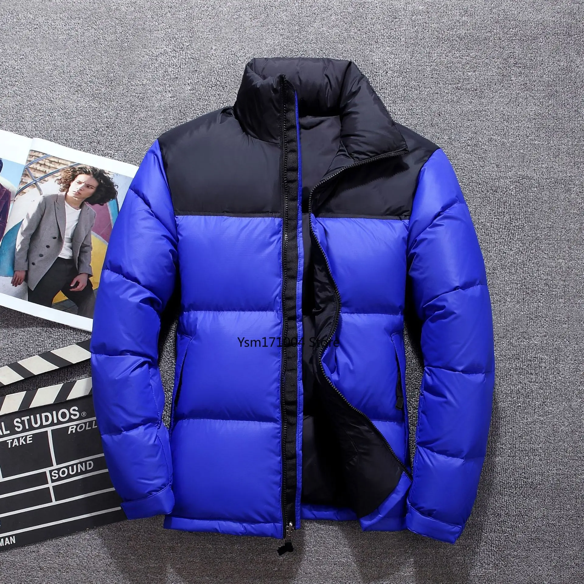High-Quality-Winter-Men-s-Down-Jacket-with-White-Duck-Down-Short-Style ...