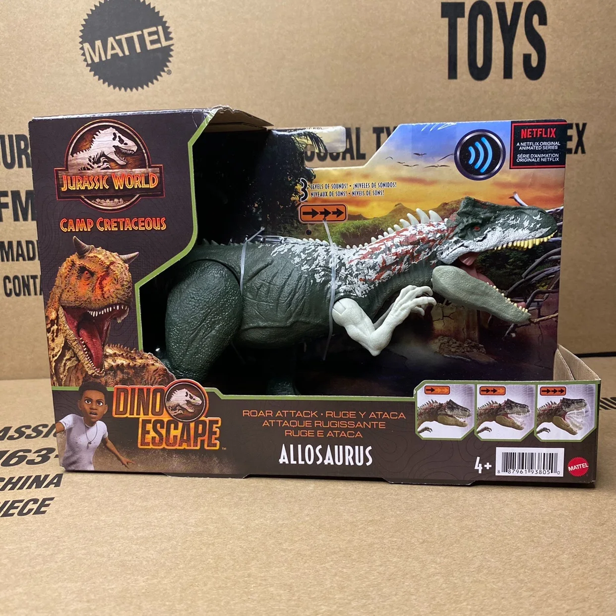 Juguete de dinosaurio original de Jurassic World Baryonyx Ceratosaurus ...