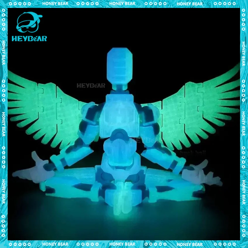 Maniqu-con-estampado-3d-de-Robot-m-vil-multiarticulado-para-ni-os-y ...