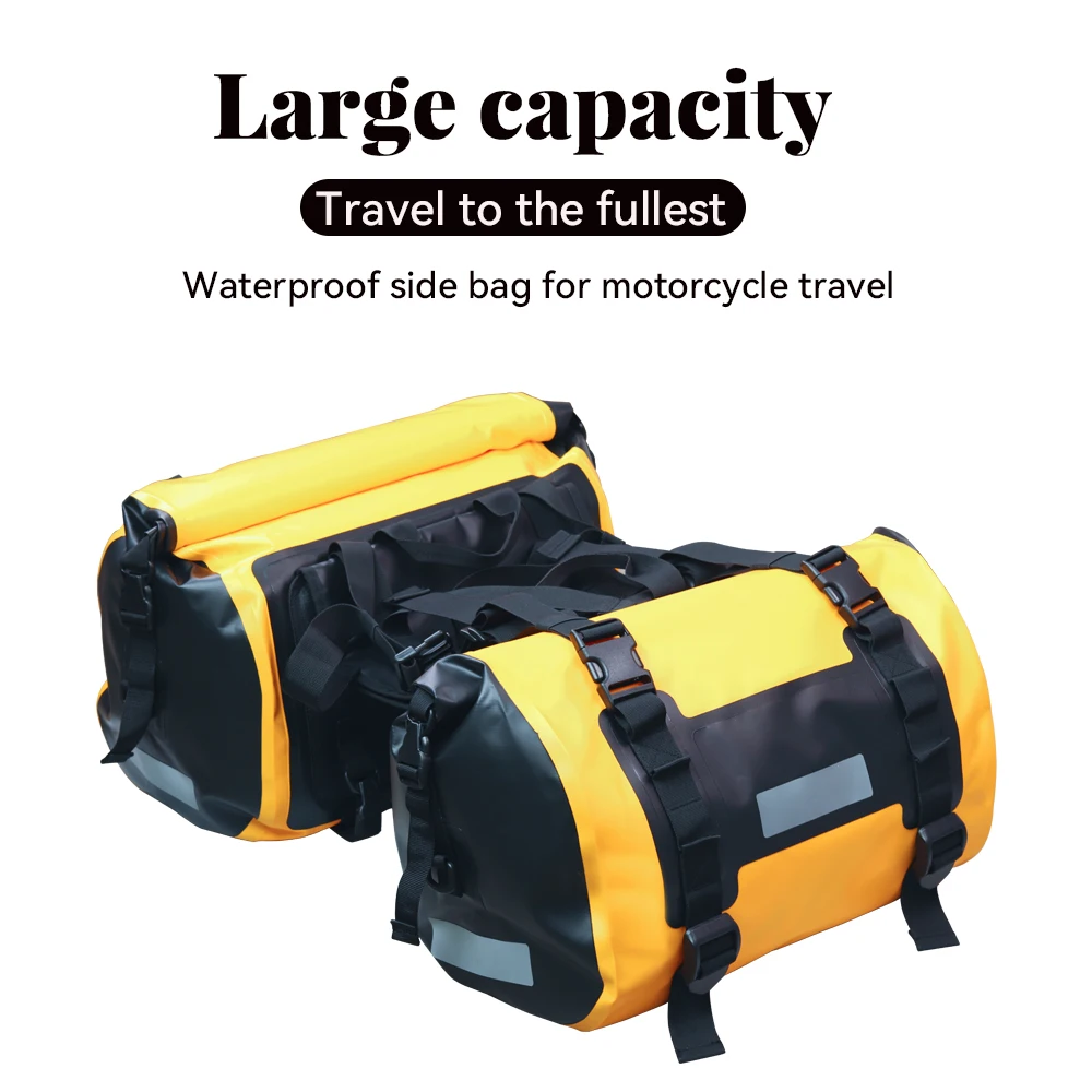 Motorcycle Saddle Bag Waterproof Motorbike Side Bag Moto Motocross ...