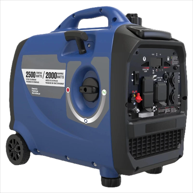 Silent Generator 2000W Inverter Powered by 2500 Watts Digital 4Stroke ...