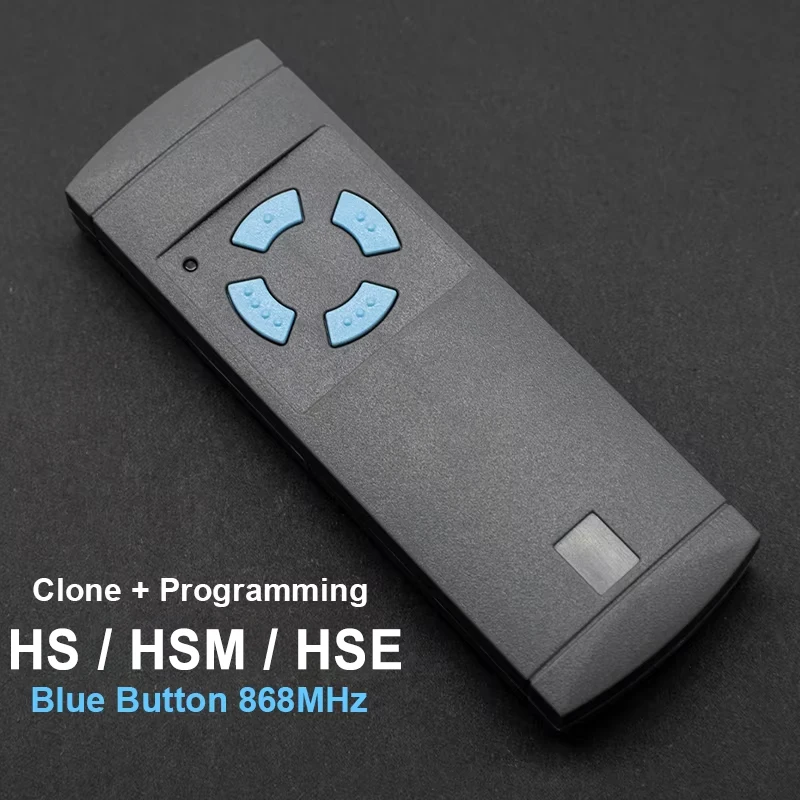 Remote Control for HS/HSE/HSM 868MHz Blue Button Controller Garage Door ...