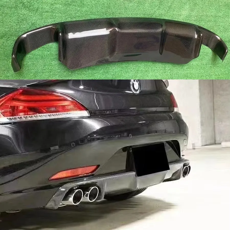 For BMW Z4 E89 2009-2017 Carbon Fiber Car Rear Bumper Diffuser Rear ...