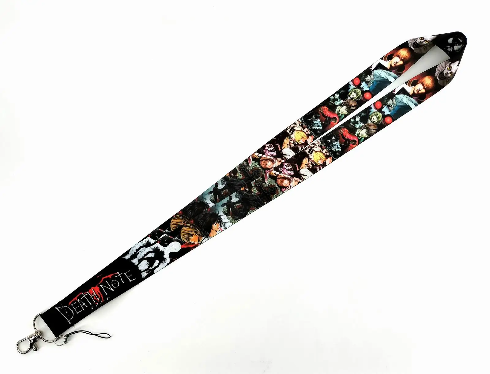New-20pcs-Cartoon-Anime-Death-Note-Cartoon-Key-Lanyard-ID-Badge-Holders ...